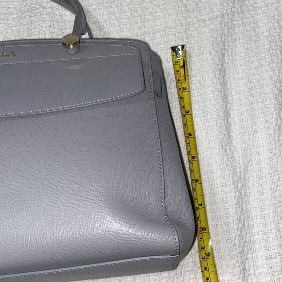 Furla | Bags | Nwot Furla Gray Saffiano Leather Stella Tote | Poshmark
